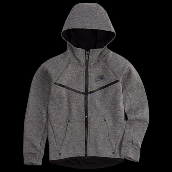 Nike | Jackets & Coats | Nwt Nike Boy Tech Fleece Full Zip Hoodie In ...